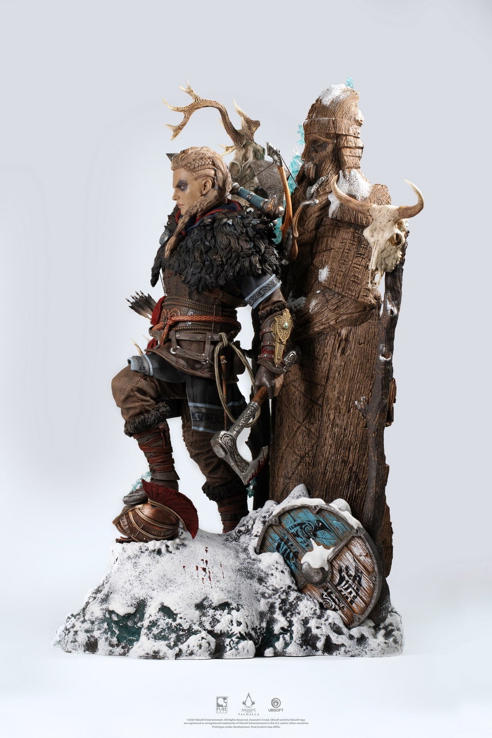 Pure Arts Assassins Creed Animus Eivor 1 4 Scale Statue