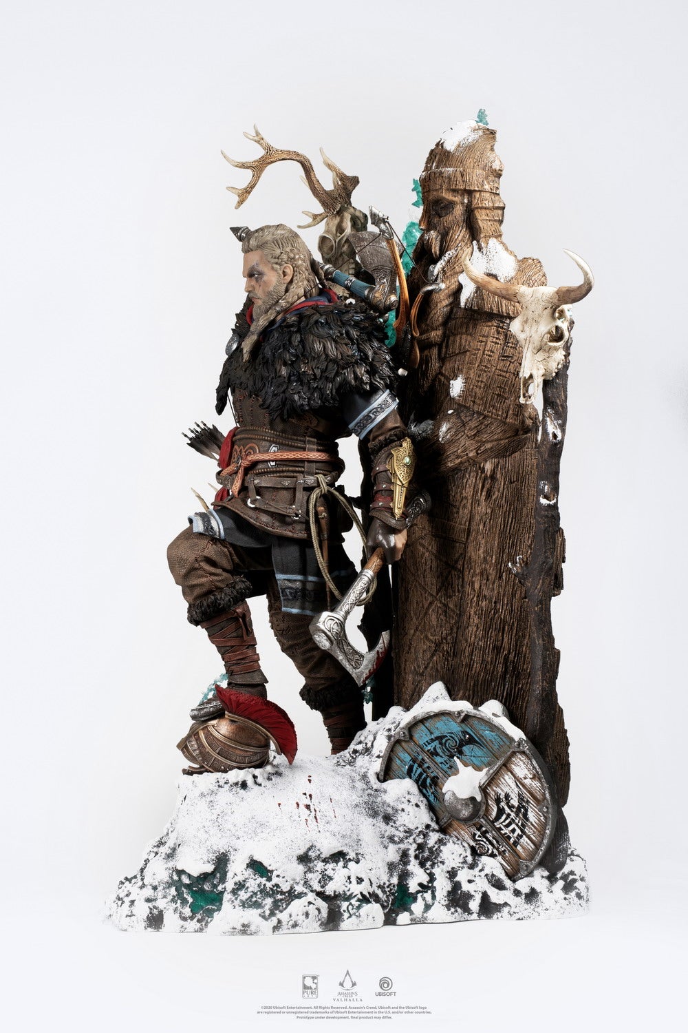 Pure Arts Assassins Creed Animus Eivor 1 4 Scale Statue